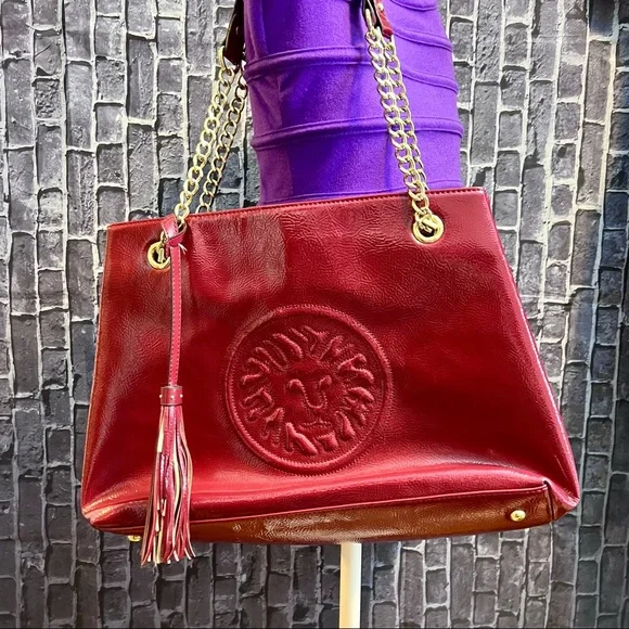 Purse With Lion Logo
